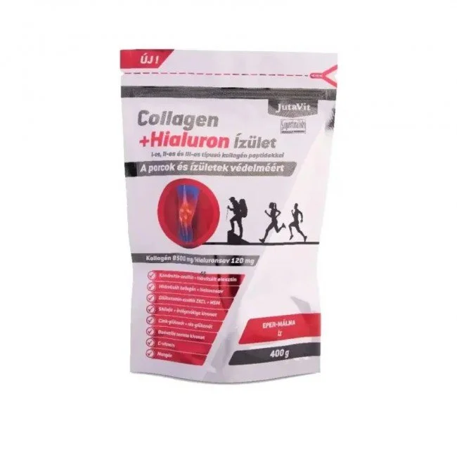 Jutavit termékek: Jutavit Collagen + Hialuron ízület eper-málna 400g ára