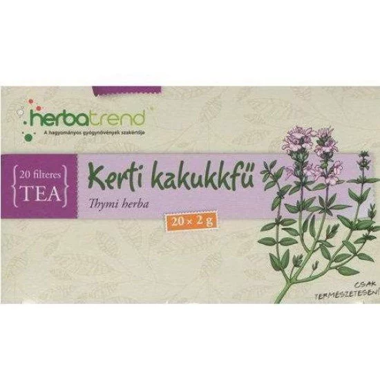 Herbatrend termékek: Herbatrend kerti kakukkfű fiteres tea 20 filter ára